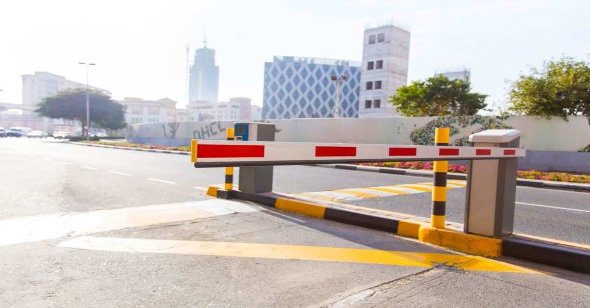 Automatic Boom Barrier Gate | NoBrokerHood