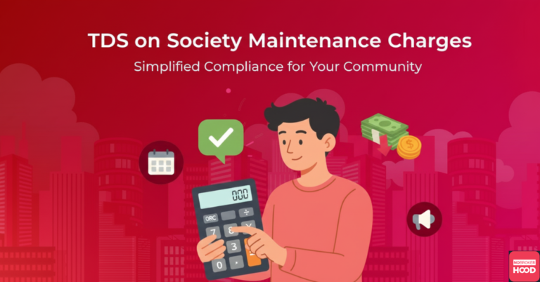 TDS on Society Maintenance Charges- Rules, Rates and Limits